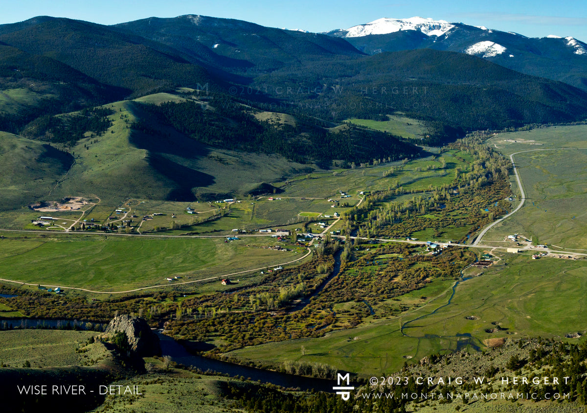 “Spring Above The Big Hole” - Wise River, MT – Montana Panoramic Gallery