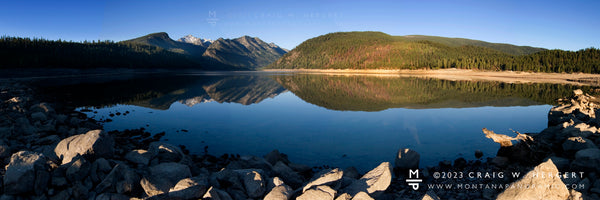 "Lake Como Reflections" Darby -Hamilton, MT - Montana Panoramic Gallery
