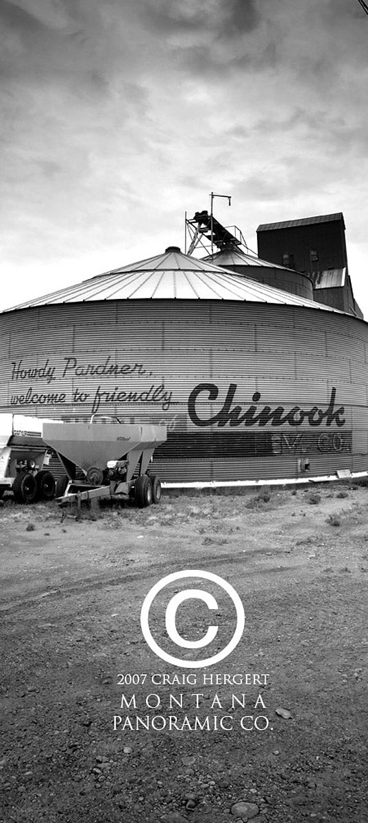 "Welcome" - Chinook, MT (OE) - Montana Panoramic Gallery
