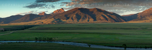 "McAtee View" - Madison Valley, MT (OE) - Montana Panoramic Gallery